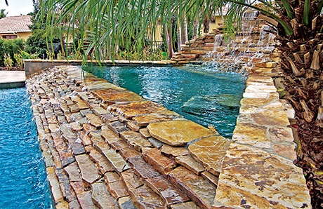 Natural Rock Waterfalls in Swimming Pools: 12 Inspiring Examples in ...