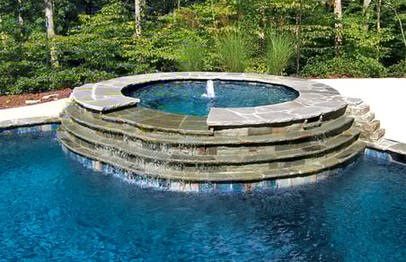 10 Beautiful Features for Your Gunite Swimming Pool in Pictures