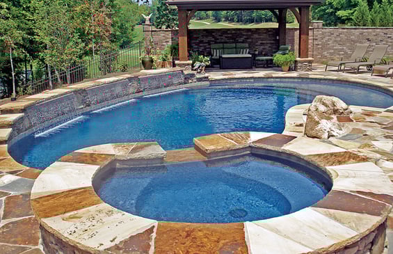 Gunite Spa Shapes: Picking the Right One for Your Pool Design