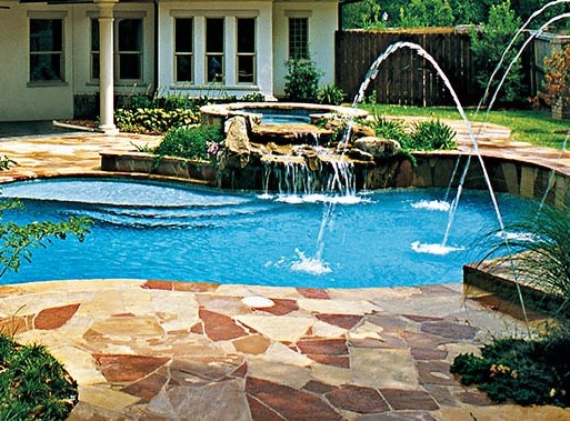 Pool & Spa Design Trends: 10 Dam Wall/Spillway Styles—in photos