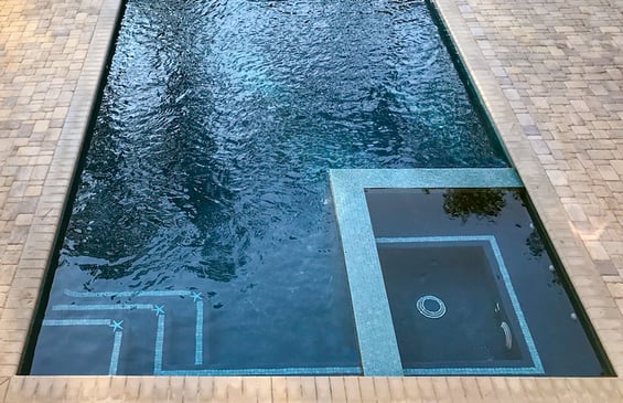 Swimming Pool Entry Steps: Designing for Extra Fun, Utility and Beauty