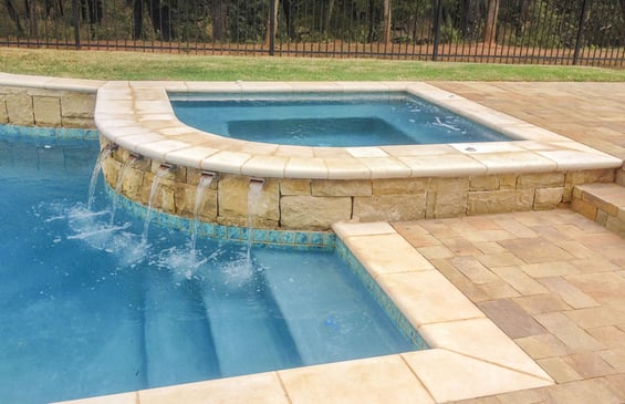 Pool Scupper / Spout Water Features with Stunning Examples