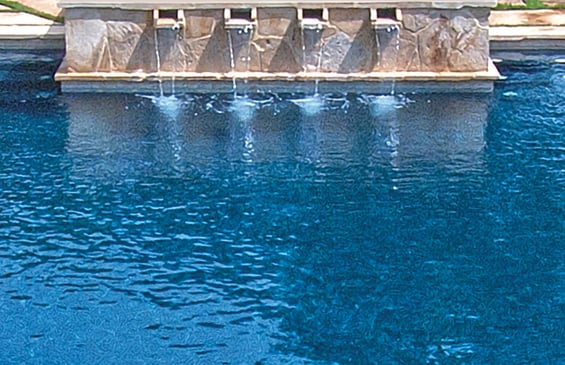 Pool Scupper / Spout Water Features with Stunning Examples