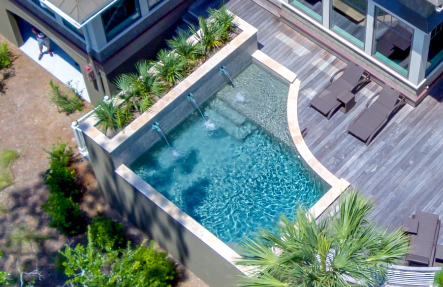 Plunge pool vs. cocktail pools vs. dipping pools vs. spools