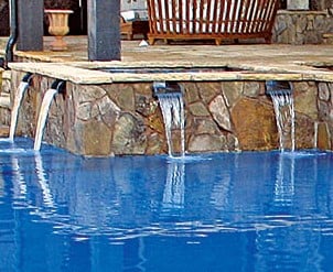 Pool & Spa Design Trends: 10 Dam Wall/Spillway Styles—in photos